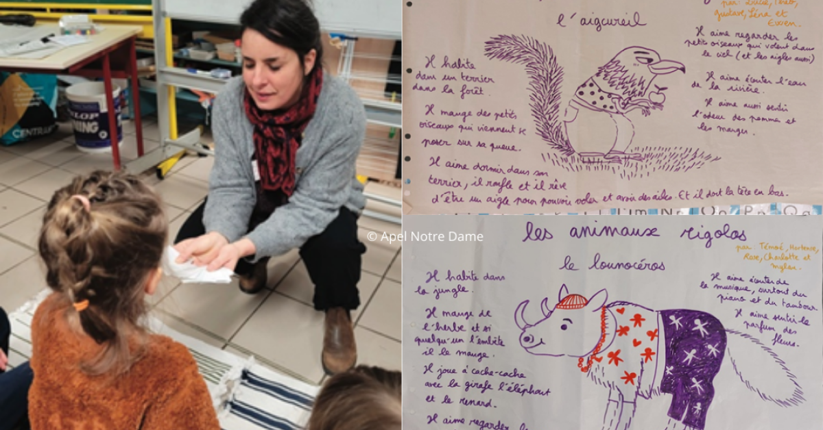 ASSERAC : Laisser libre court à son imagination par le dessin | Apel